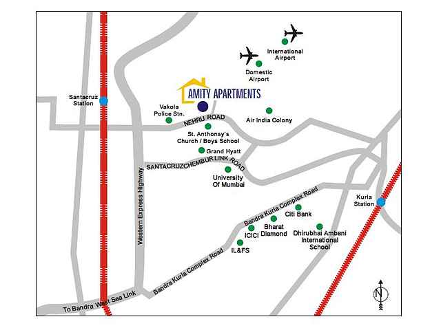 Amity Apartments Mumbai, Vakola Resale Price List, Brochure, Floor Plan ...