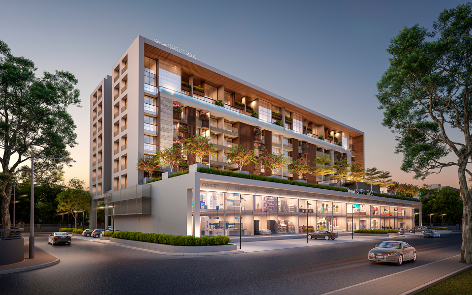 Raamah Buildtek LLP Raamah Spectraa Photos And Videos - Alkapuri ...