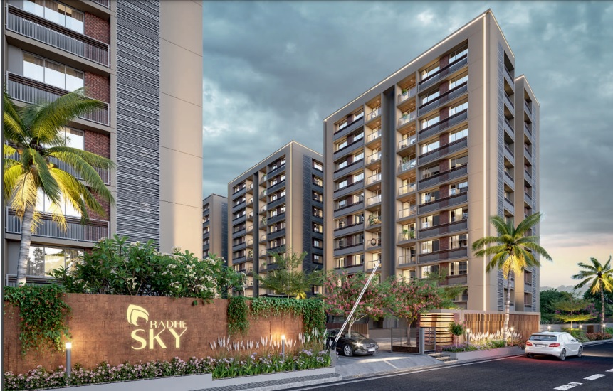 Radhe Sky Vastrapur, 132 Ft Ring Road | Price List & Brochure, Floor ...
