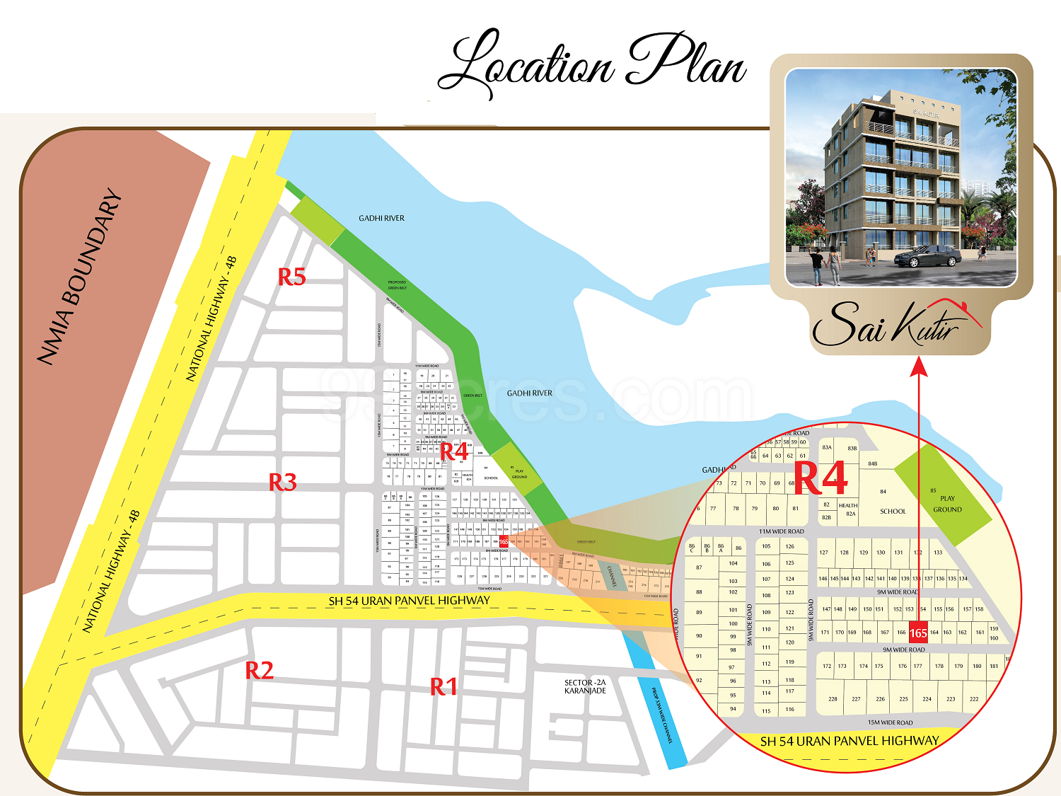 Radiance Sai Kutir Mumbai Navi, Karanjade | Price List & Brochure ...