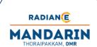 Radiance Mandarin Thoraipakkam, Chennai | Price List & Brochure, Floor ...