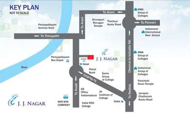 Ragam Builders Ragam J J Nagar Map - Periyapalayam, Thiruvallur ...