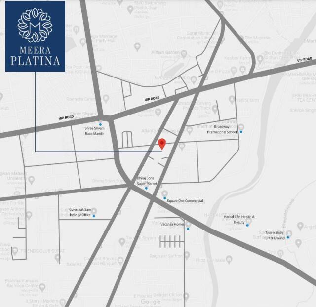 Raghav Meera Platina Surat, Althan | Price List & Brochure, Floor Plan ...