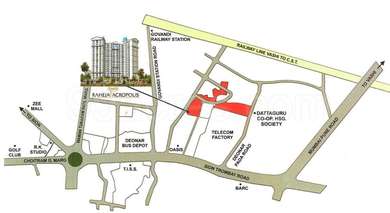 Raheja Universal Raheja Acropolis Map - Chembur East, Mumbai Location Map