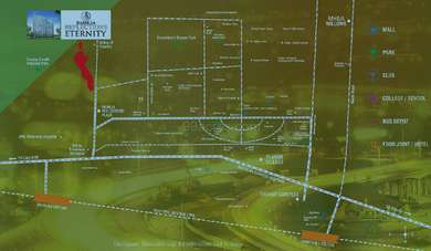 Raheja Universal Builders Raheja Reflections Eternity Map - Kandivali ...