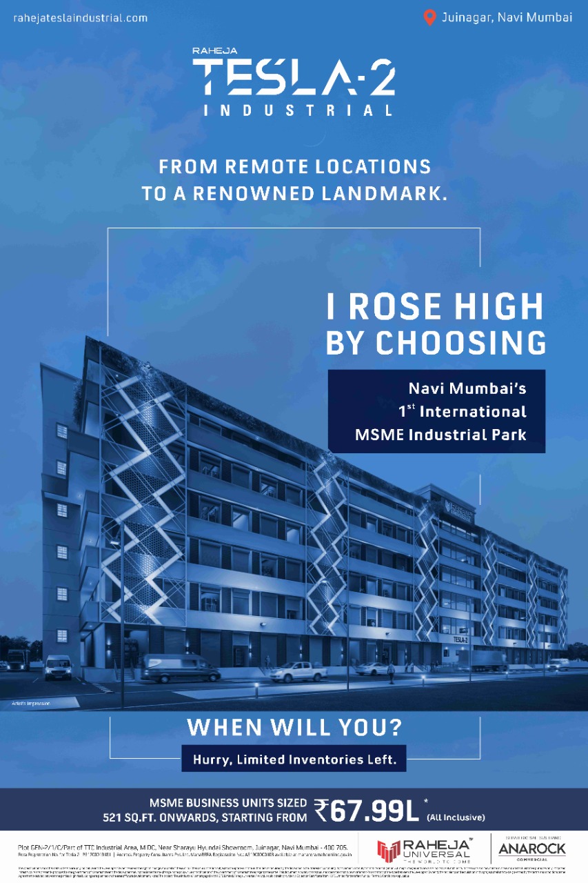 Raheja Tesla 2 Industrial Juinagar, Navi Mumbai - Invest in Office spaces