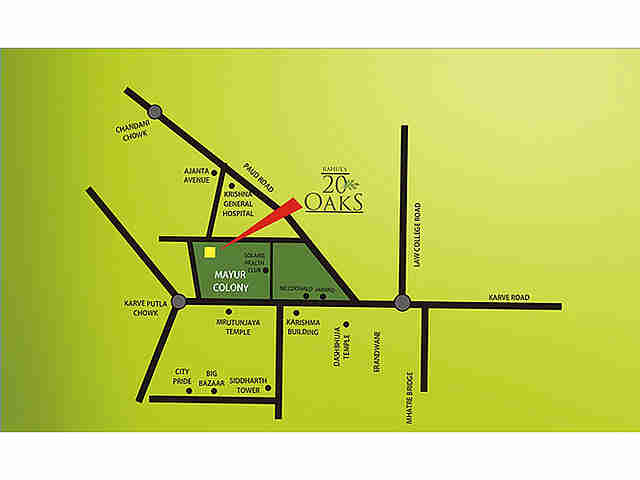 Rahul 20 Oaks Mayur Colony, Pune Central Resale Price List, Brochure ...