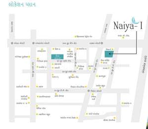 Raison Infracon Raison Naiya 1 Map - Vastral, Ahmedabad East Location Map