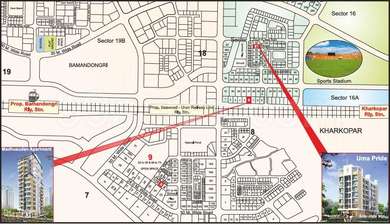 Shree Raj Group Shree Uma Pride Map - Sector 17 Ulwe, Navi Mumbai ...