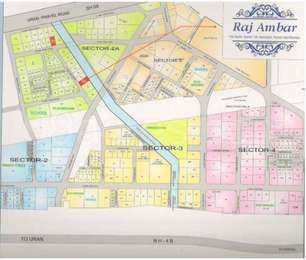 Raj Infra Raj Ambar Map - Karanjade, Navi Mumbai Location Map