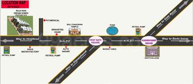 Raja Rani Homes Raja Rani Dream Homes Map - Brahmapur, Ganjam Location Map