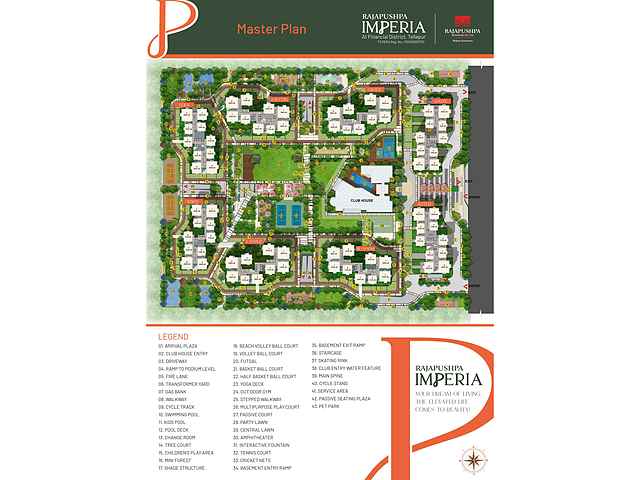 Rajapushpa Imperia Hyderabad, Tellapur | Price List & Brochure, Floor ...