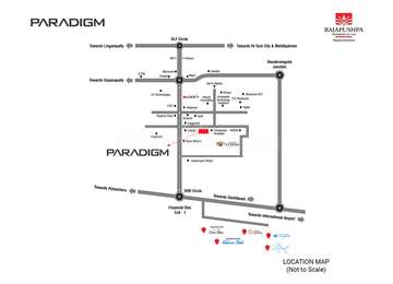 Rajapushpa Properties Rajapushpa Paradigm Map - Nanakramguda, Hyderabad ...