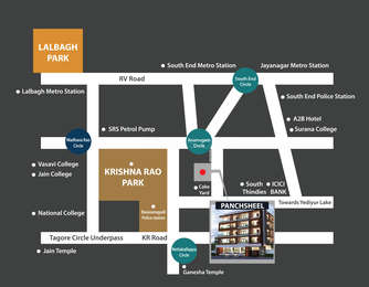 Rajarajeshware Builddcon Rajarajeshware Panchsheel Enclave Map ...