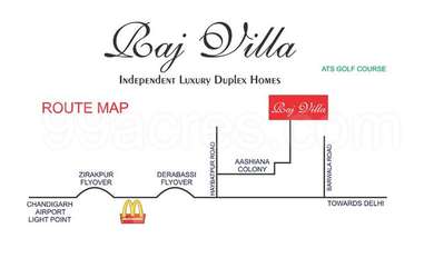 Rajdeep and Company Rajdeep Raj Villas Map - Dera Bassi, Chandigarh ...