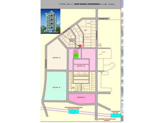 Rajesh Residency Navi Mumbai, Sector 36 Kamothe Resale Price List ...