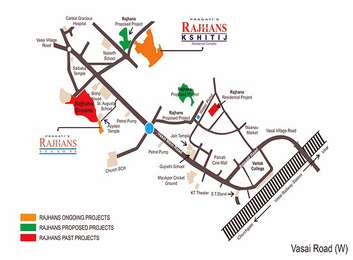 Rajhans Group Builders Rajhans Seasons Map - Suyog Nagar, Mumbai ...