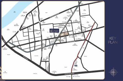 Rajhans Desai Jain Group Rajhans Kronis Map - Vesu, Surat Location Map