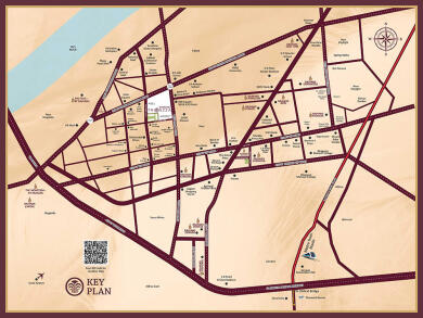 Rajhans Desai Jain Group Rajhans Trionzza Map - Vesu, Surat Location Map
