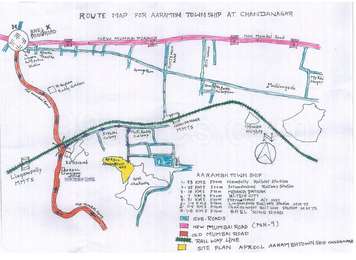 AP Rajiv Swagruha Corporation AP Rajiv Swagruha Aarambh Township Map ...