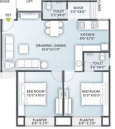 2 BHK Apartment / Flat for sale in Rajyash Sahaj Solitaire Vasna ...
