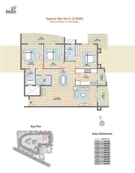 Rakesh Builders & Developers Rakesh Heights Whitefield Bangalore East ...