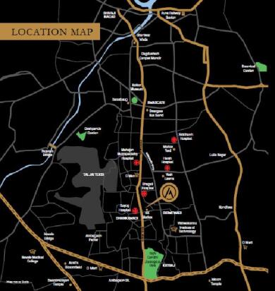 Ram India Group Ram Address One Map - Bibwewadi, Pune South Location Map