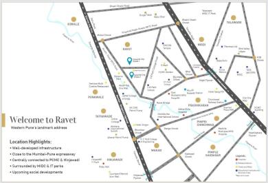 Rama Group India Celestial City Phase 2 Map - Ravet, Pune Location Map