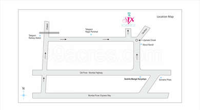 Touchwood Developers and Infrastructure Six Wishes Map - Talegaon ...