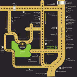 Ramkamal Property Developers Ramkamal Bliss Map - Thoraipakkam, Chennai ...