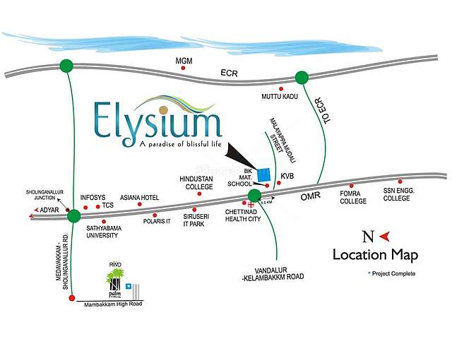 RWD Elysium Kelambakkam, Chennai South Resale Price List, Brochure ...
