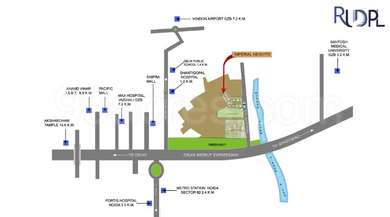 Ramprastha Urban Development Ramprastha Imperial Heights Map ...