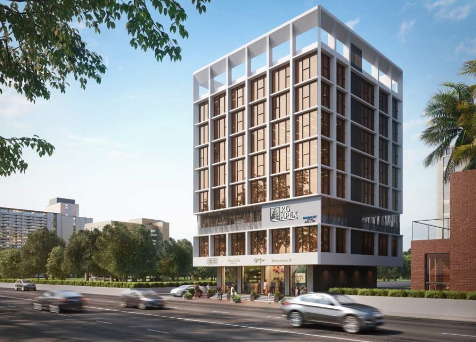 RG Apex Pune, Ghorpadi - Invest in Office spaces & Shops