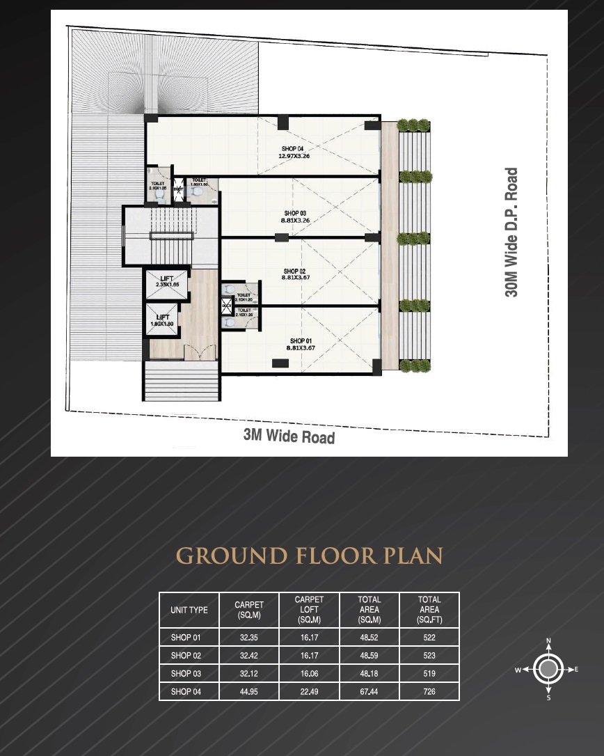 RG Apex Pune, Ghorpadi - Invest in Office spaces & Shops