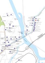 Ranjan Realty Housing Level Up Thane Map - West Location Map