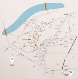 Sun Realtors Ratnakar The Majesty Map - Vesu, Surat Location Map