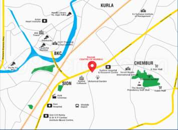 Raunak Group Raunak Centrum Map - Chembur East, Mumbai Location Map