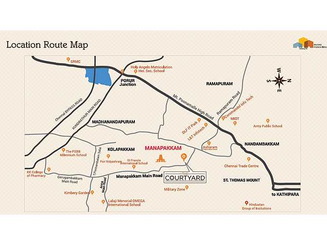 The Courtyard Manapakkam, Chennai Resale Price List, Brochure, Floor ...