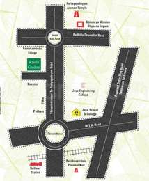 Ravilla Homes Ravilla Gardens Map - Thiruninravur, Thiruvallur Location Map