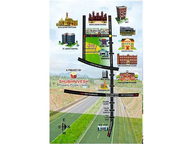 Shubhnivesh Gajanan Nagri Nagpur, Katol Road | Price List & Brochure ...