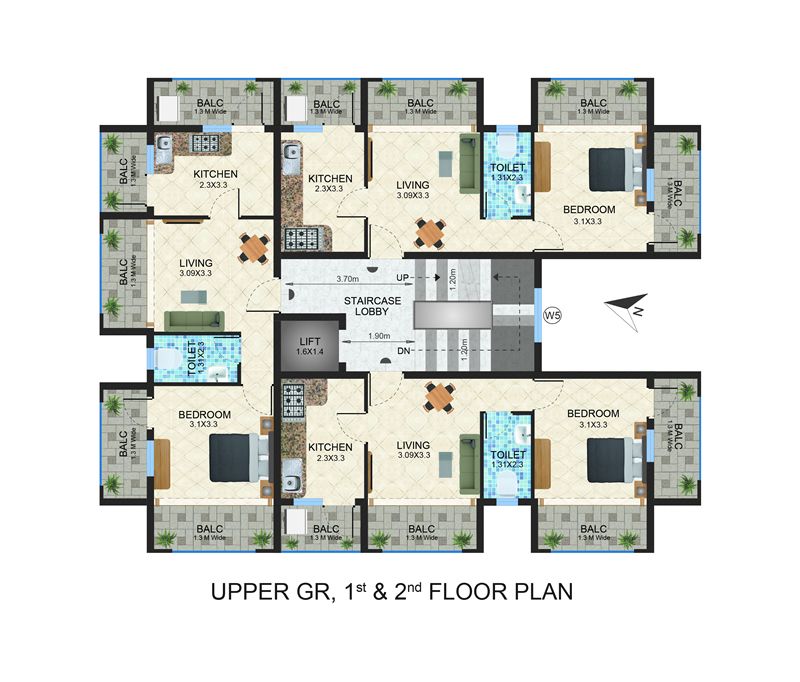 Raycon Anvi Residency Margao, Ambaji | Price List & Brochure, Floor ...