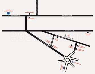 RC Group RC Enclave Map - New Alipore, Kolkata South Location Map