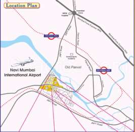 RCD Constructions Sarang Iris Map - Karanjade, Navi Mumbai Location Map