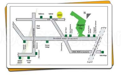 RDB Real Estate Constructions Limited RDB Regent City Map - Rajarhat ...