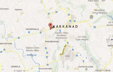 RDS Realties Builders RDS Rhythm Map - Kakkanad, Kochi Location Map