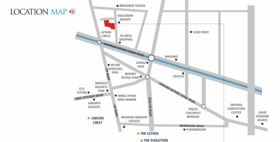 Real Home Antriksh Althan, Surat | Price List & Brochure, Floor Plan ...