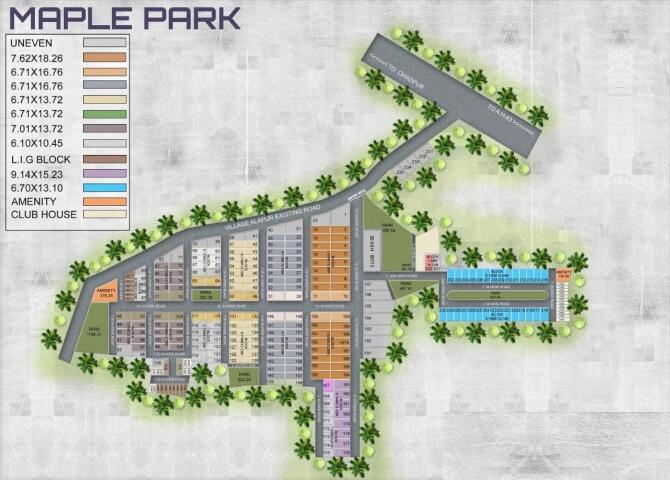 Maple Park City Center, Gwalior | Price List & Brochure, Floor Plan ...