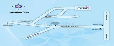 Mahaveer Group Reddy Mahaveer Cedar Map - Tumkur Road, Bangalore ...