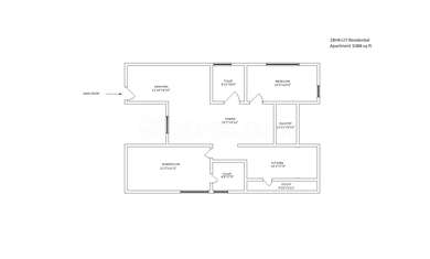2 BHK / Bedroom Apartment / Flat for rent in Reddy Mahaveer Rhyolite ...