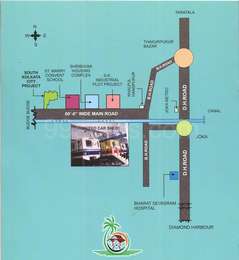 Reevan Real Estate Reevan South Kolkata City Map - Joka, Kolkata South ...